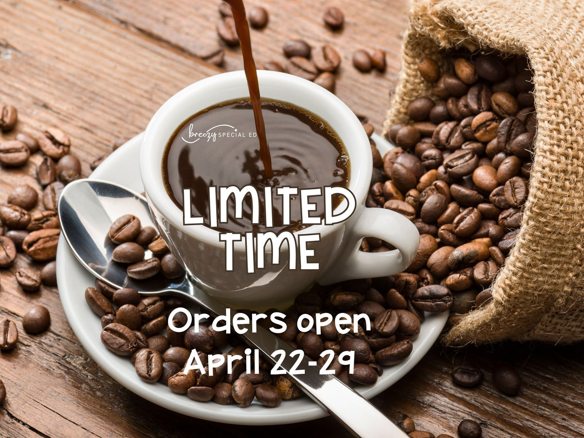 LIMITED TIME Coffee Themed Gift Box for Special Education Professional – Breezy Special Ed