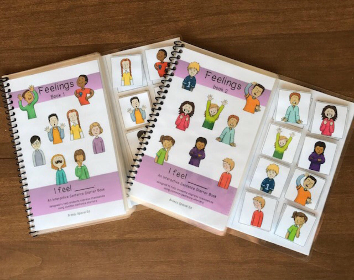 Sentence Starter Adapted Books for Speech Therapy / Special Education ...