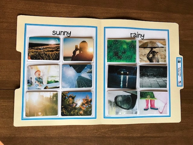 Weather Life Skills File Folders (9 pk) - Fully Prepped – Breezy Special Ed