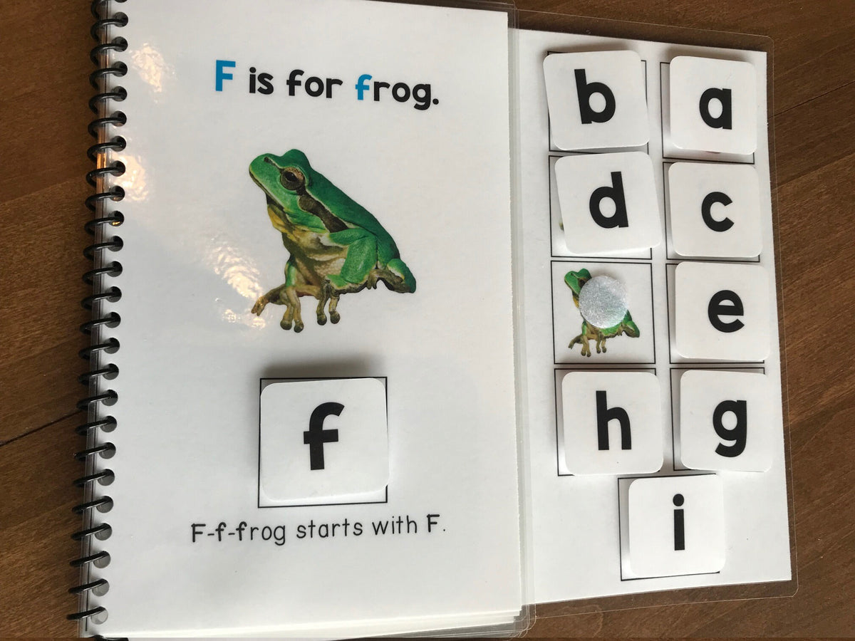 Alphabet Review Adapted/Interactive Books (3pk) -Fully Prepped – Breezy ...