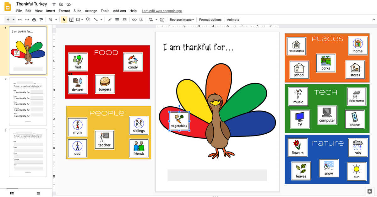 Thanksgiving Thankful Turkey Craft and Journal (differentiated ...