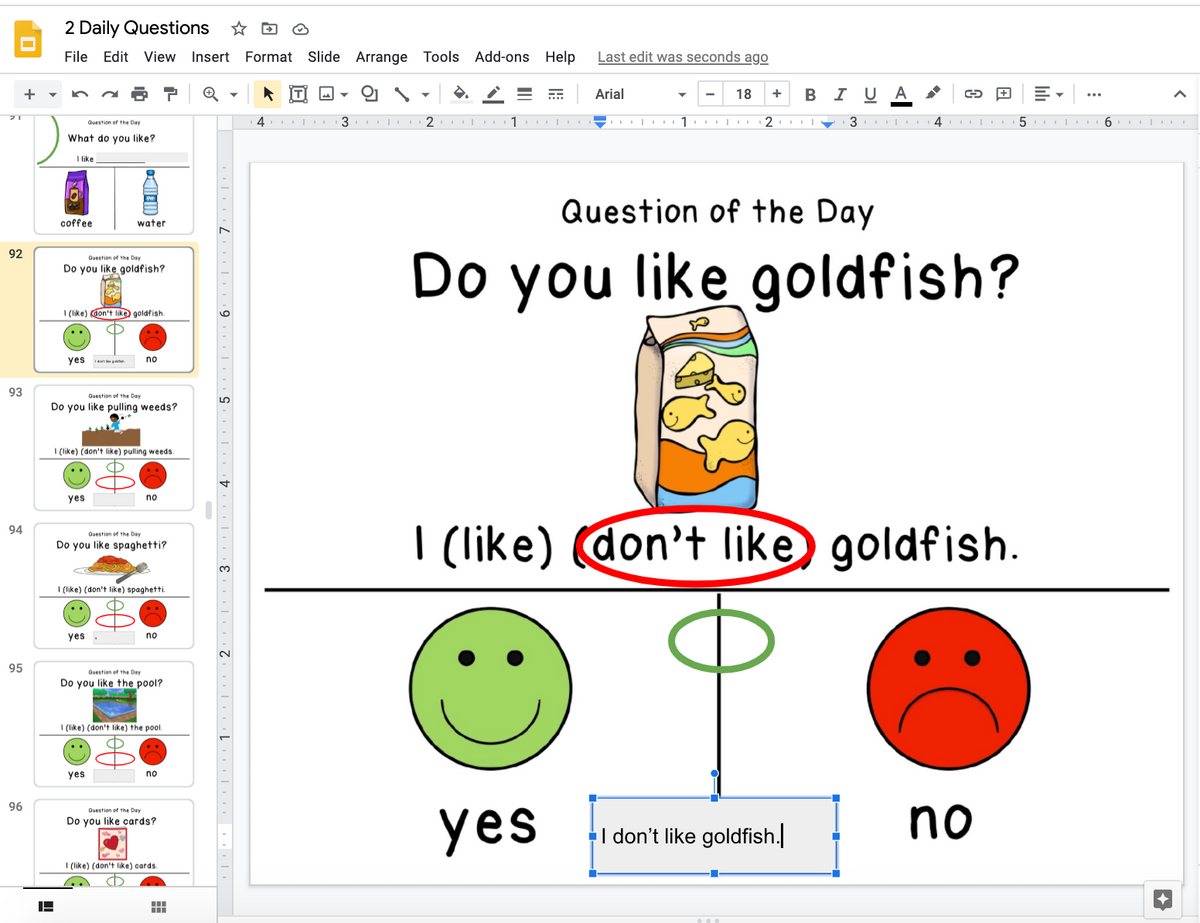 More Visual Daily Questions for the Year for Special Ed and Autism Cla ...