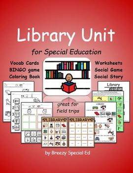 Library Unit for Field Trips / Community Outings for Special Education ...