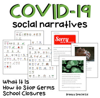 FREE Coronavirus / COVID-19 Social Stories – Breezy Special Ed