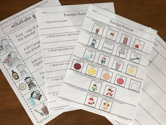 Visual Recipes for Special Education | Cooking and Life Skills ...