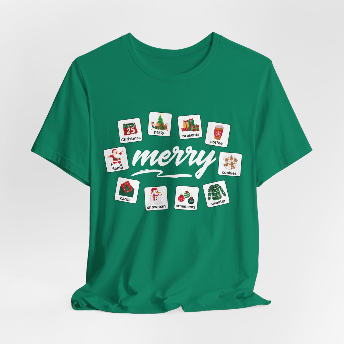 Merry Christmas tee with AAC | Special Education Teacher & Speech Path ...