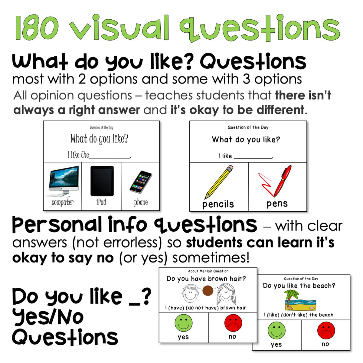 Visual Daily Questions for the Year (Question of the Day) – Breezy ...