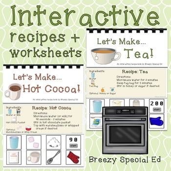 Interactive Cooking Lessons / Visual Recipes: Hot Cocoa and Tea ...